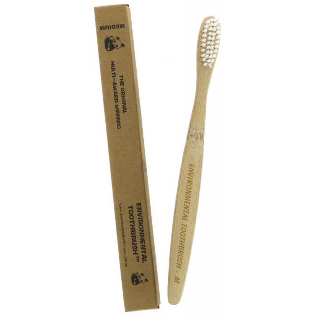 Environmental Bamboo Toothbrush – Medium – Holdens Enterprise